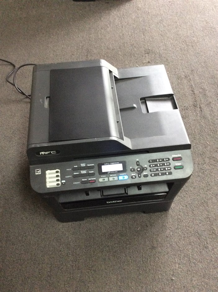 Brother MFC-7860DW Wireless All In One Laser Printer Auction (0008 ...