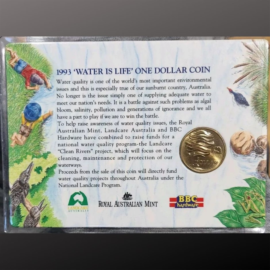 1993 Australia RAM $1 One Dollar Australia Coin Auction (0001-2563042 ...