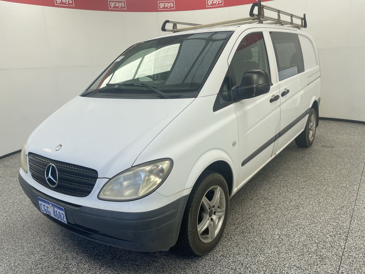 2008 Mercedes Benz Vito 111CDI Compact Turbo Diesel Manual Van Auction ...