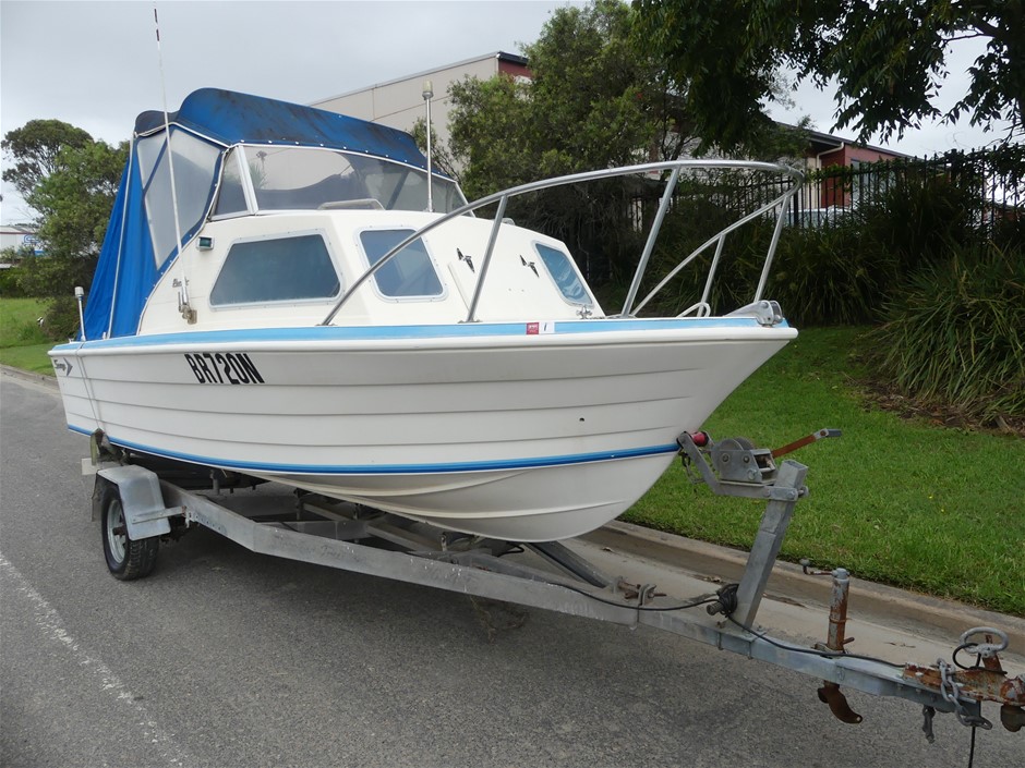 Savage Pacific Half Cabin Boat Auction (0001-10082186) | Grays Australia