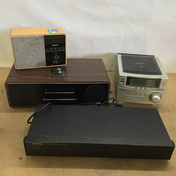 Philips TAR5505-79 Radio&Panasonic SA-PM01 CD Stereo&SONIQ DAB+Micro ...