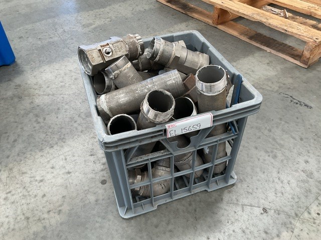 Crate of Steel Pipe Fittings Auction (0002-9056538) | Grays Australia