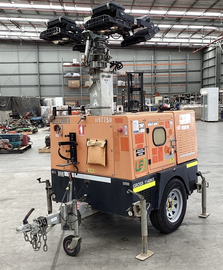 2018 ALLIGHT Model_UNDEFINED Single Light Tower Trailer Auction (0017 ...