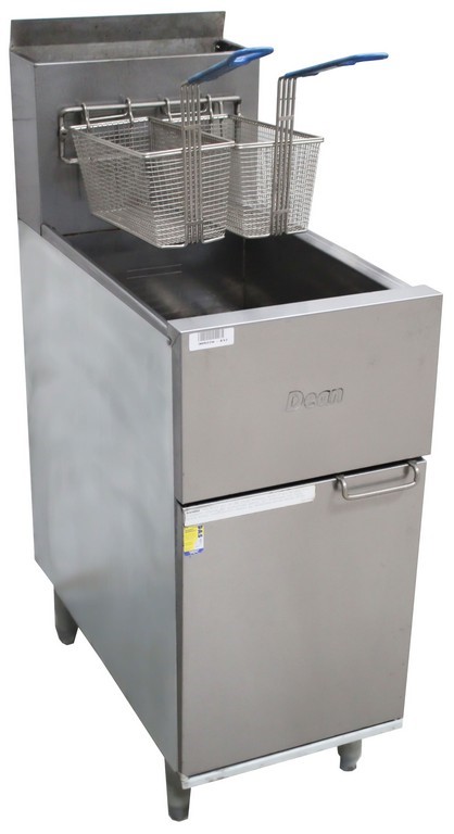 DEAN NATURAL GAS SINGLE PAN DEEP FRYER Auction (0012-5059021) | Grays ...