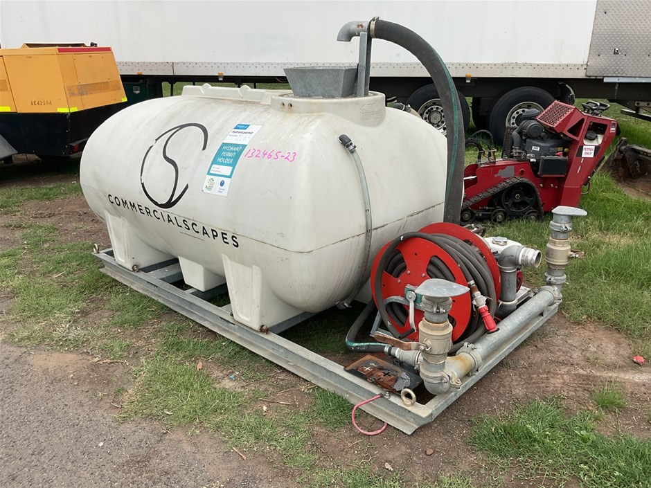 3000 lt Tank with Pump Auction (0037-3032136) | Grays Australia