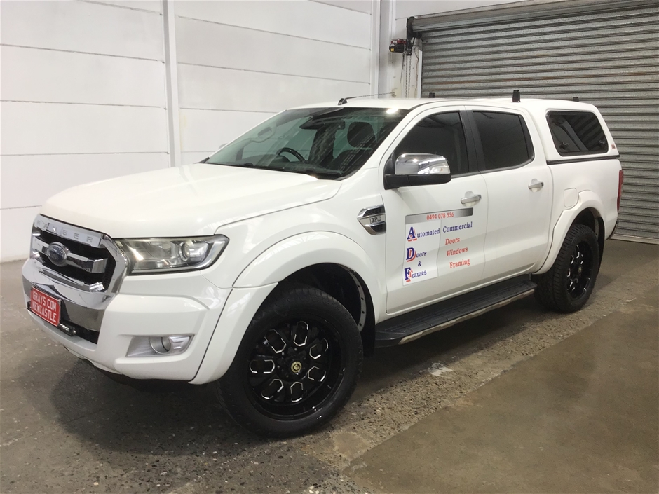 2016 Ford Ranger XLT 4X4 PX II Turbo Diesel Automatic Dual Cab Auction ...