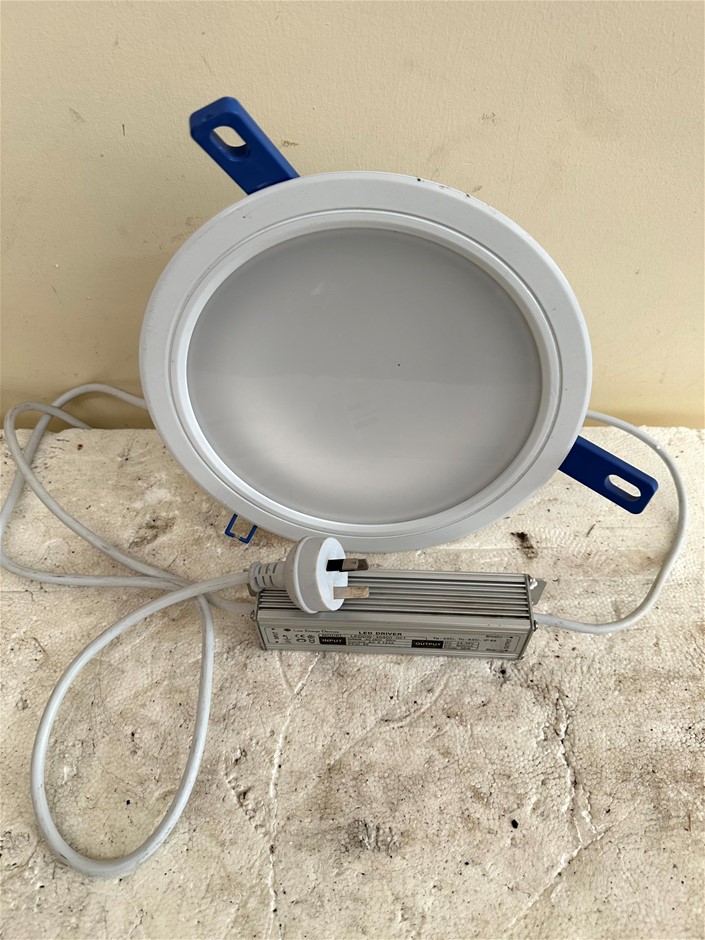 1 x ALPHALUX Model ALXLEDRETRODL Down Light with LED Driver Auction ...