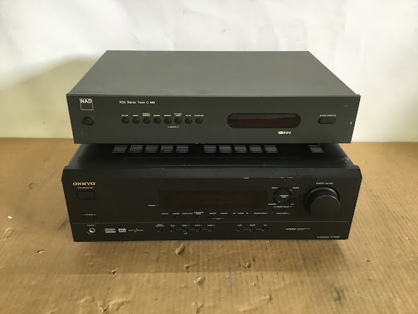 Onkyo HT-R420 AV Receiver&NAD C440 RDS Stereo Tuner *2 Auction (0024 ...