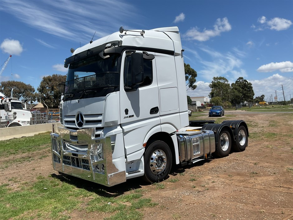 2021 Mercedes Benz Actros 2665 6 x 4 Prime Mover Truck Auction (0001-3031601) | Grays Australia