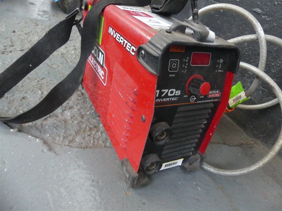 Lincoln Electric 170s Invertec Arc Welder Auction (0019-5058732 ...