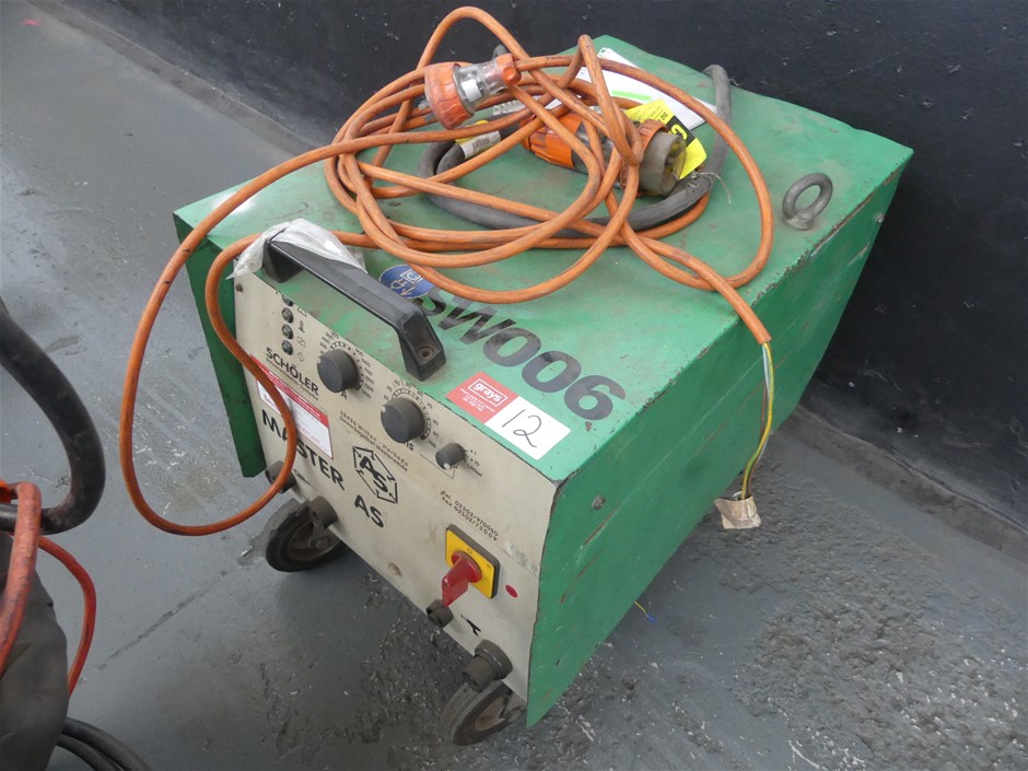 Scholer Master AS Stud Welding Machine Auction (0012-5058732) | Grays ...