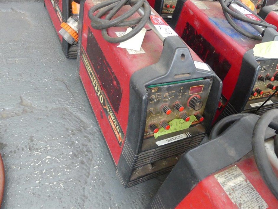 Lincoln Electric V270 T Pulse Invertec AC/DC Tig Welder Auction (0029 ...
