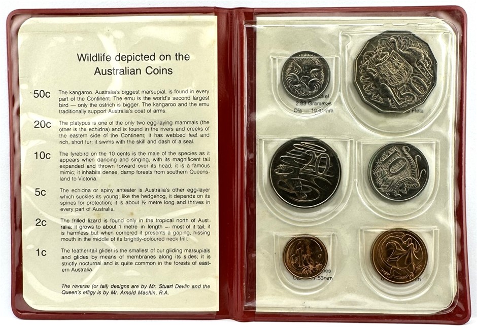 1980 R.A.M. UNCIRCULATED COIN SET Auction (0007-2565334) | Grays Australia