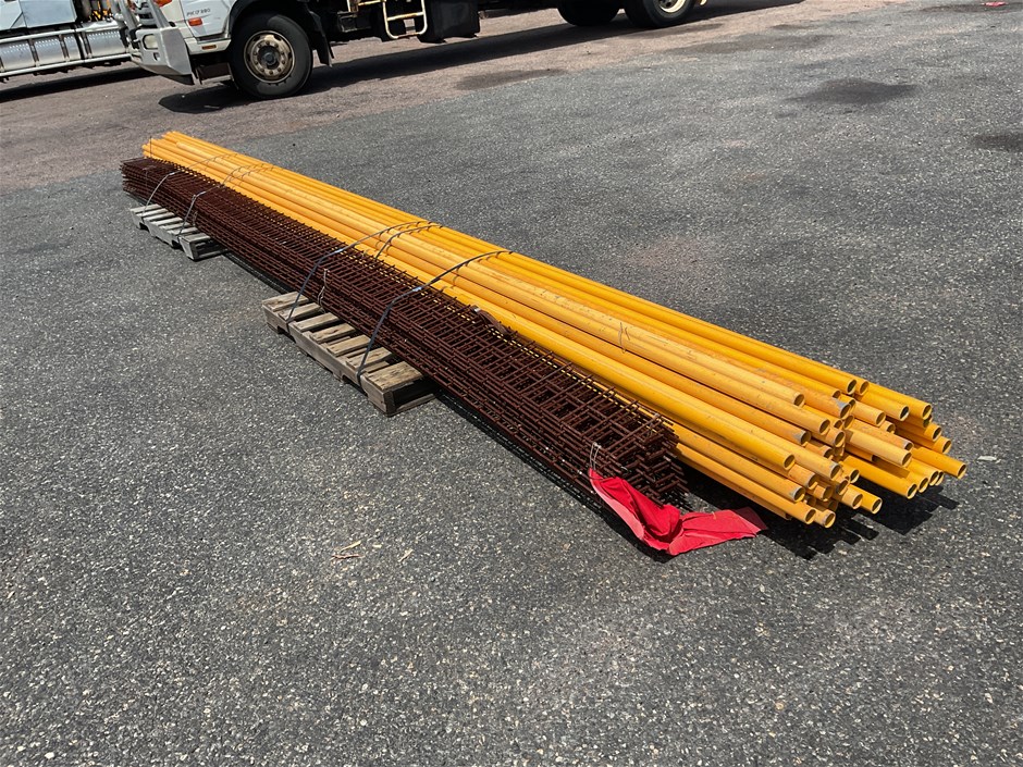 Quantity of Rio Mesh & Metal Pipes Auction (0006-8019700) | Grays Australia