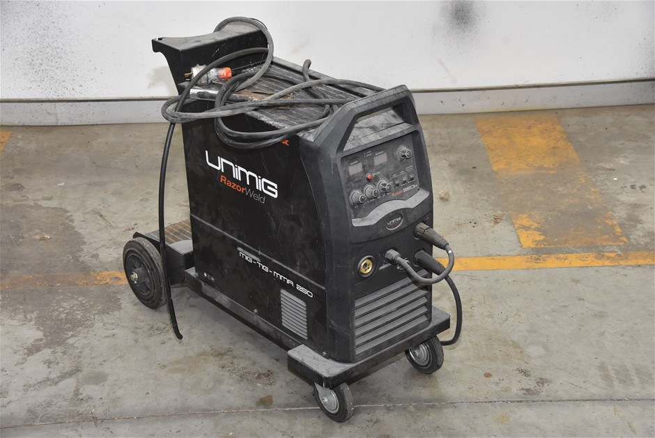Unimig Razor 250 MIG Welder Auction (0007-5059255) | Grays Australia