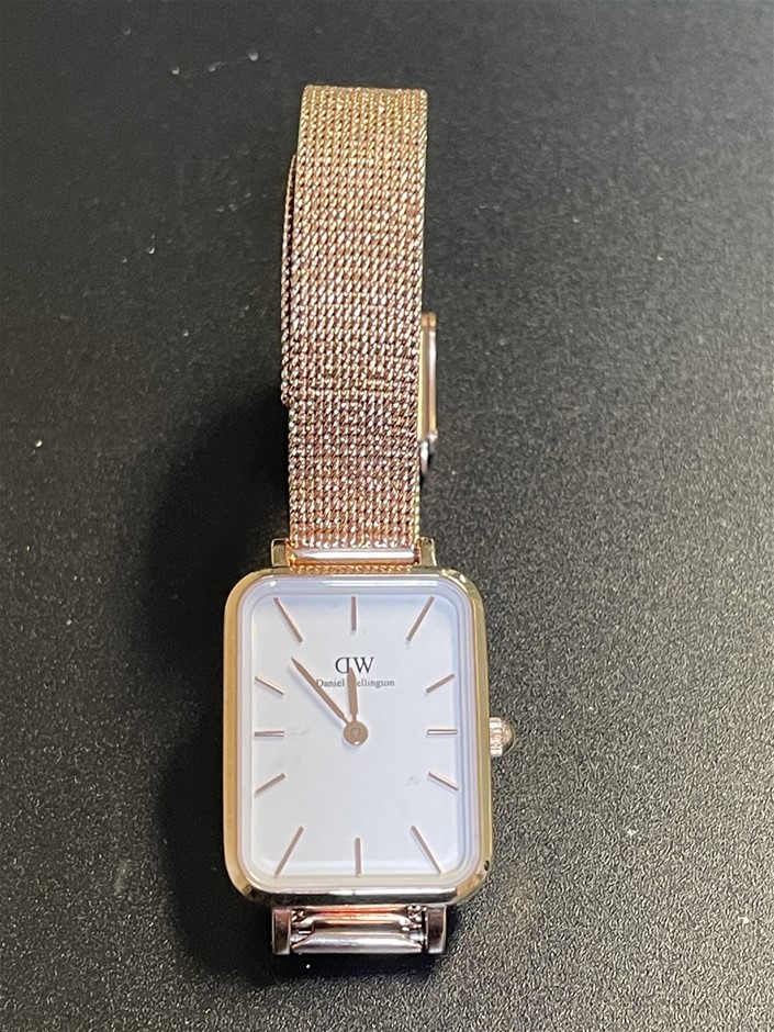 Daniel Wellington Quadro Pressed Evergold Women's Watch Auction (0017 ...