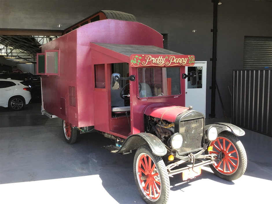 1920 FORD MODEL T. MOTORHOME, 1 OF. KIND, MANUAL MOTORHOME Auction ...