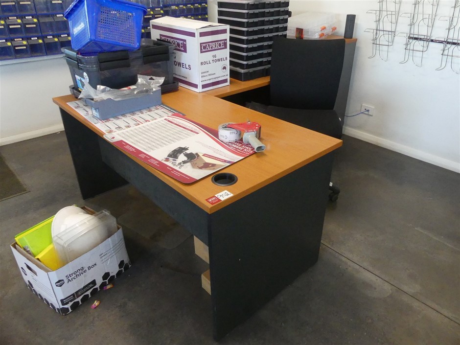 Office Desk Package Auction (0902-5058766) | Grays Australia