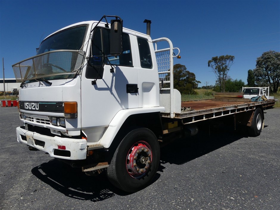 1995 Isuzu FVR 900 Series Tray Body Truck Auction (0068-5058817) | Grays Australia