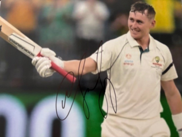 MARNUS LABUSCHAGNE SIGNED CENTURY CELEBRATION PHOTO Auction (0025 ...
