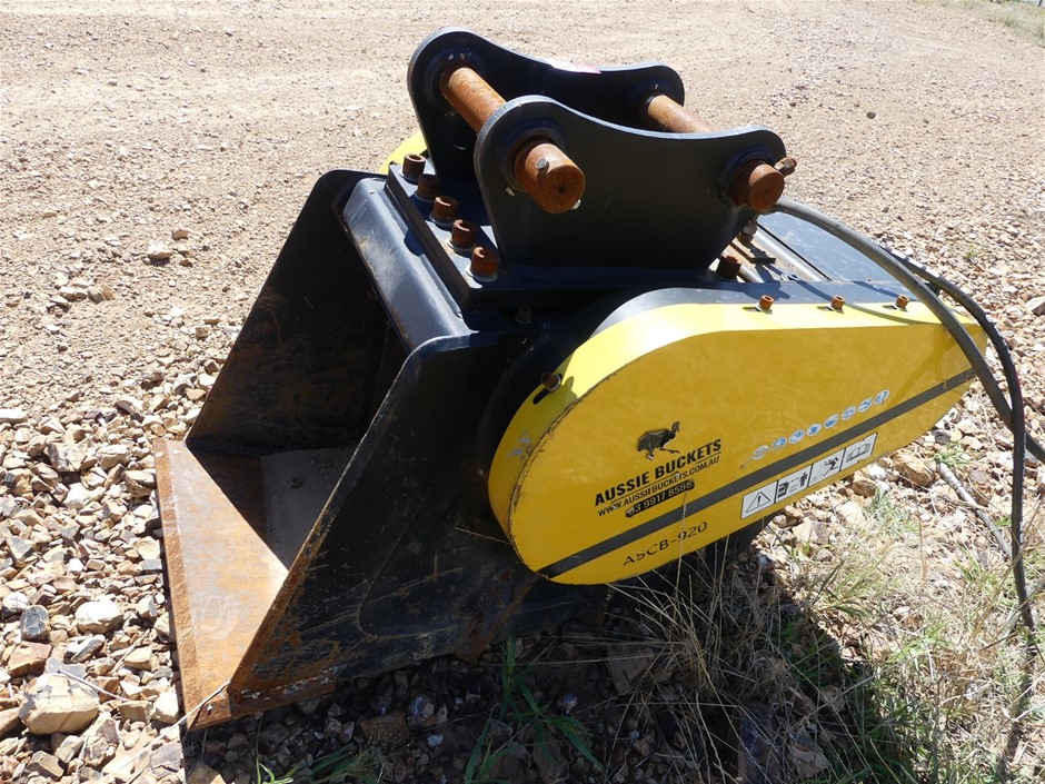 2023 Aussie Buckets ABCB - 920 Excavator Crusher Bucket Auction (0008 ...