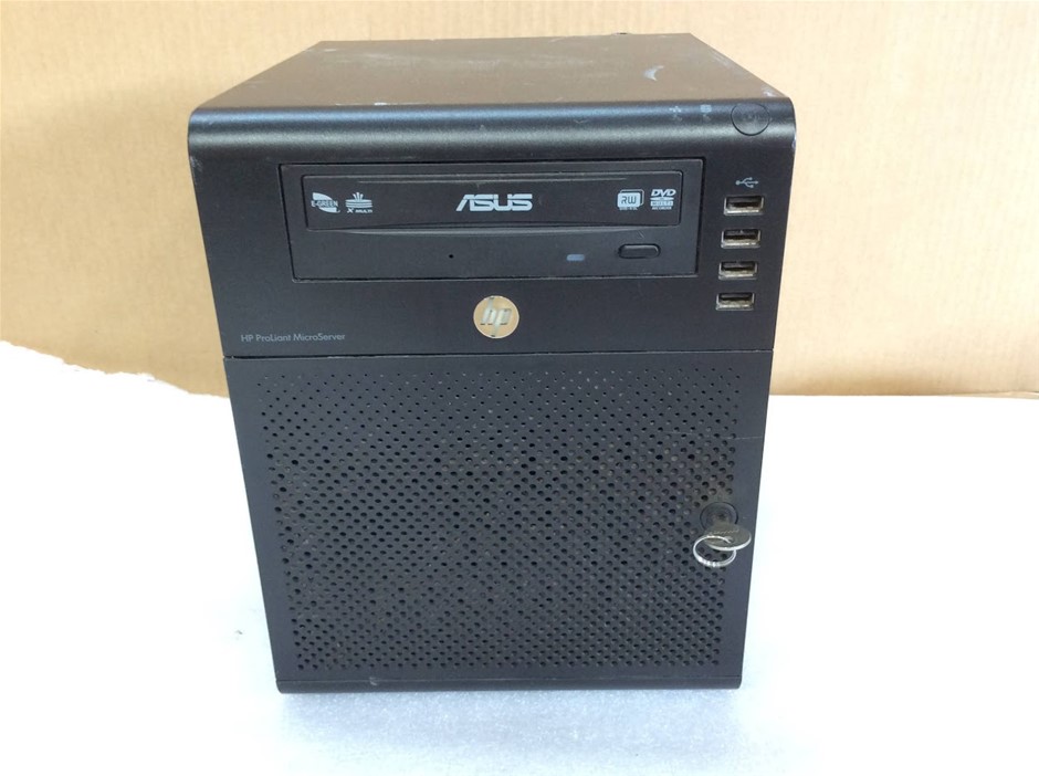 HP ProLiant MicroServer Desktop Turion II Neo N54L 4GBRAM NO HDD ...