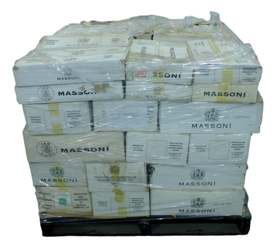 Plt of Approx. 39x Ctns - Massoni Mixed Wines (12x 750mL) Auction (0002 ...
