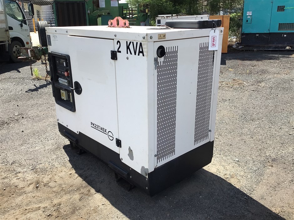 2011 20KVA TechnoGen Generator PK23T/4SX Auction (0049-5059014) | Grays ...