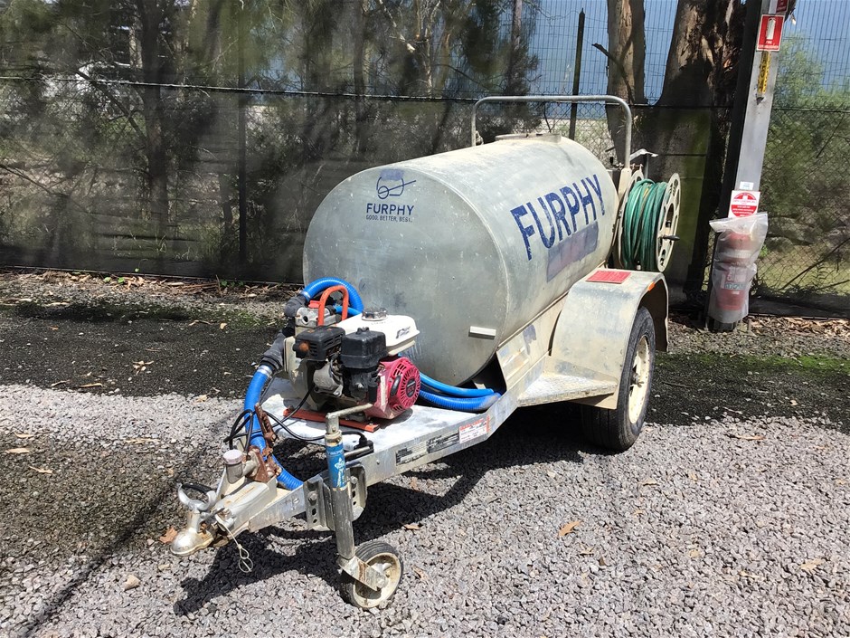 2012 Furphy Engineering MF2 Single Water Trailer Auction (0031-5059014 ...
