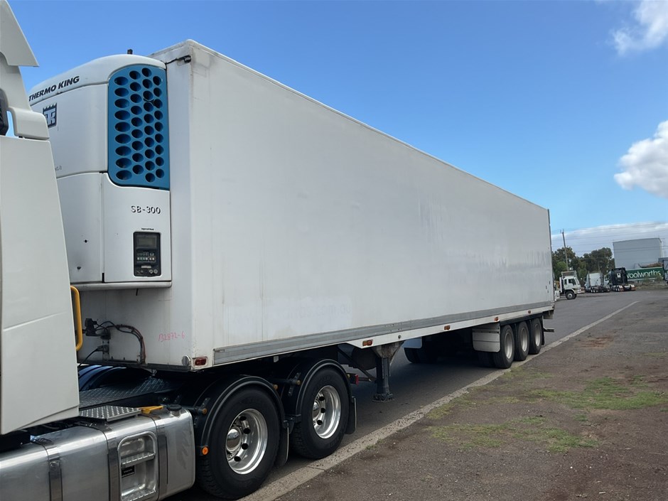 1999 FTE 3A Triaxle Refrigerated Trailer Auction (0006-3031855) | Grays ...