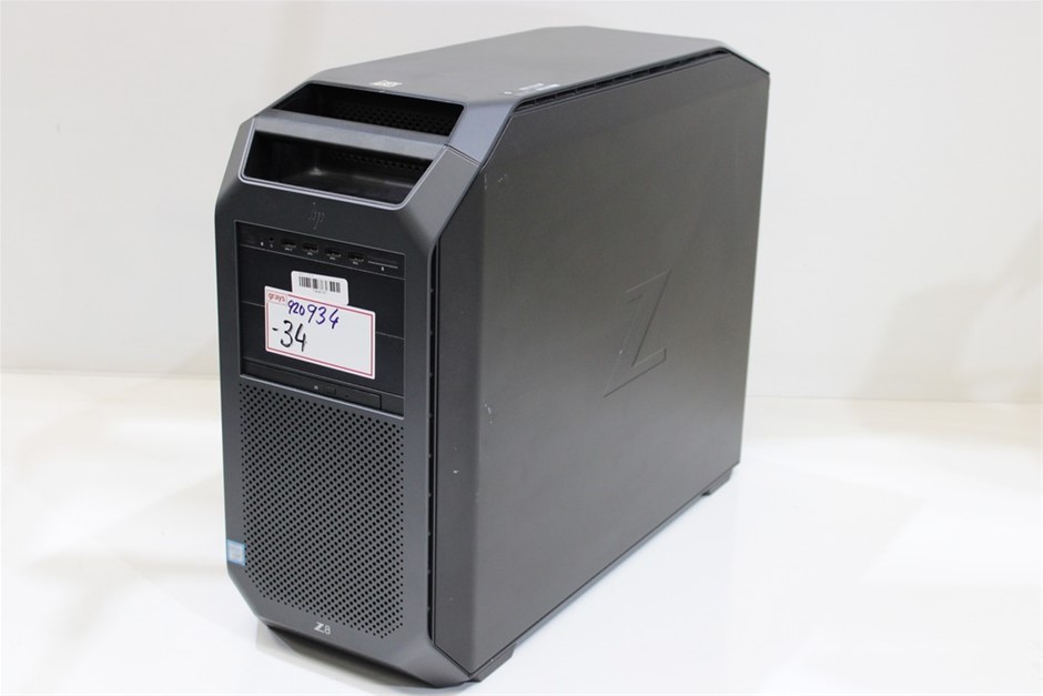 HP Z8 G4 WORKSTATION Auction (0034-9056459) | Grays Australia