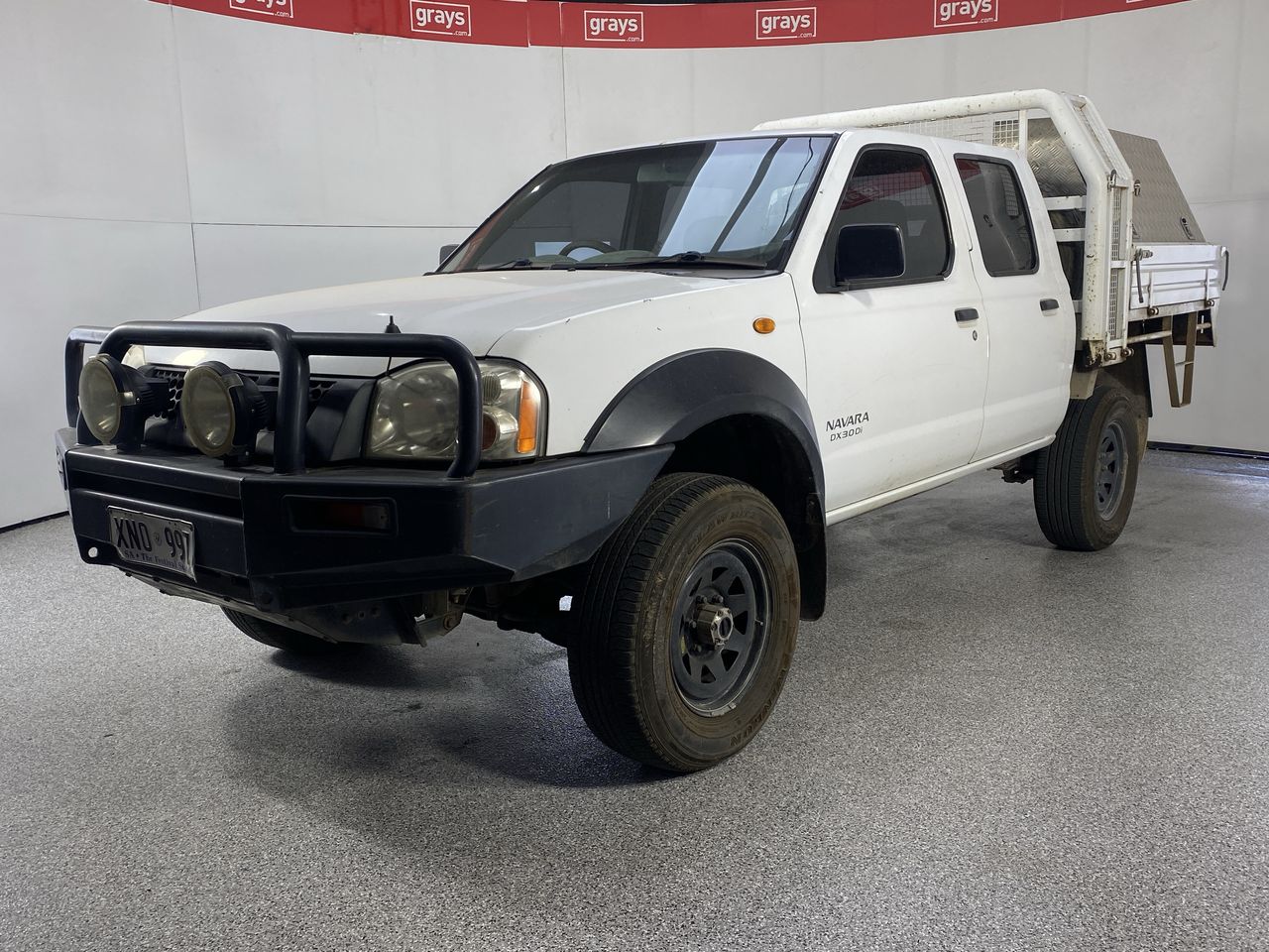2003 Nissan Navara DX (4x4) D22 Turbo Diesel Manual Dual Cab Auction ...