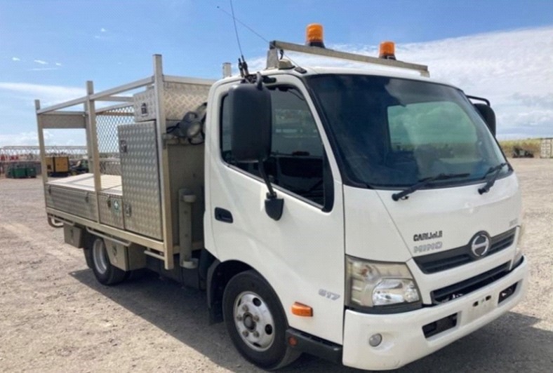 2015 HINO 617 Single Cab Ex Council Truck