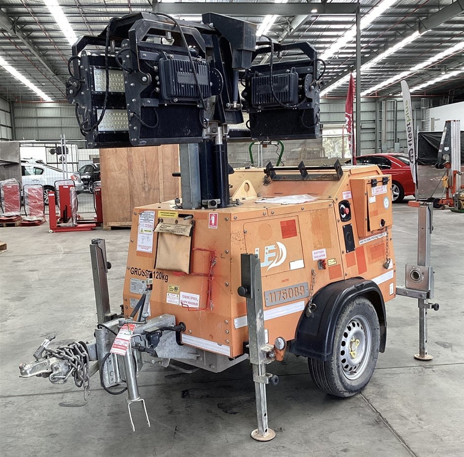 2016 SMC TL-90 DC Single Light Tower Trailer Auction (0006-3031995 ...
