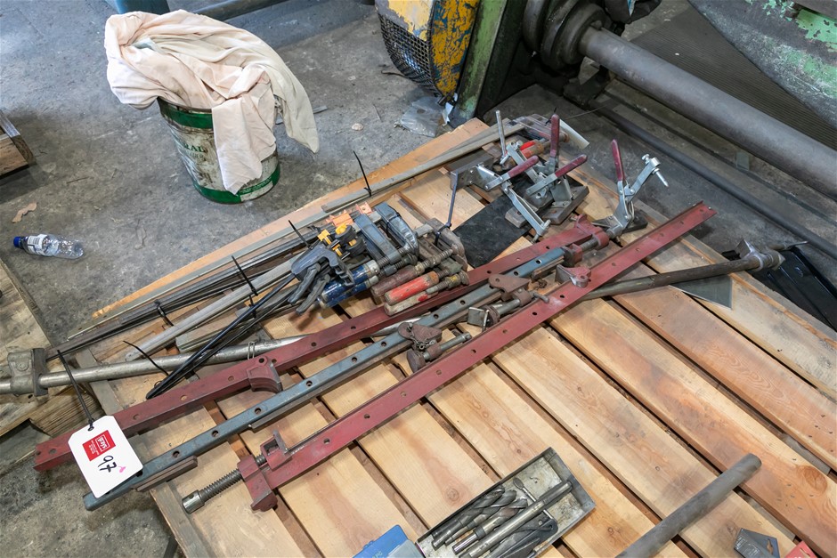 Engineering Clamps Auction (0097-5058986) | Grays Australia