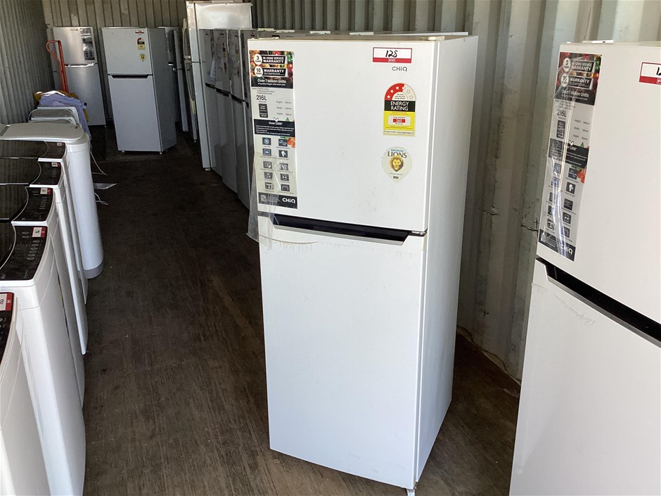 CHIQ 216 Litre Fridge/Freezer Auction (0128-7055791) | Grays Australia