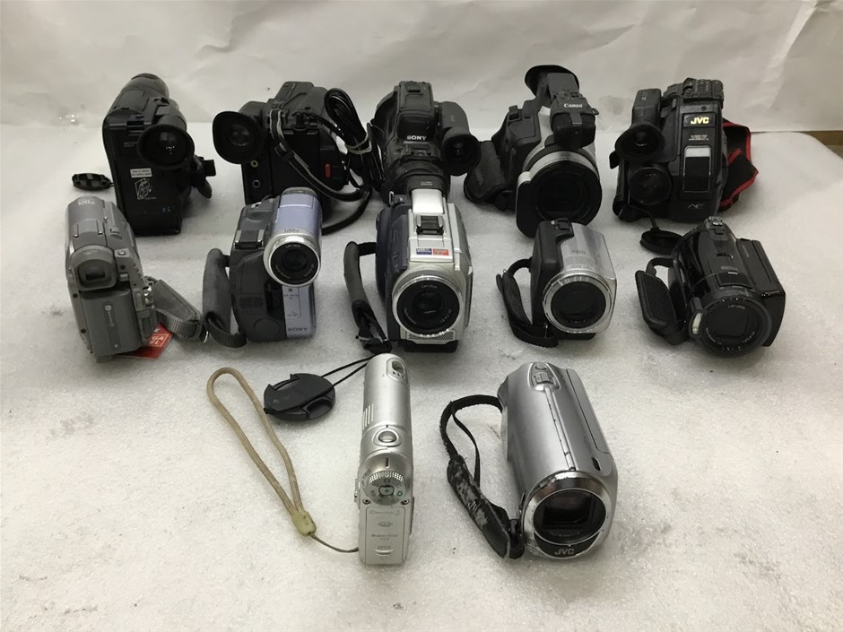 SONY/Canon/JVC mix model Handheld Camera Auction (0033-2564806) | Grays ...