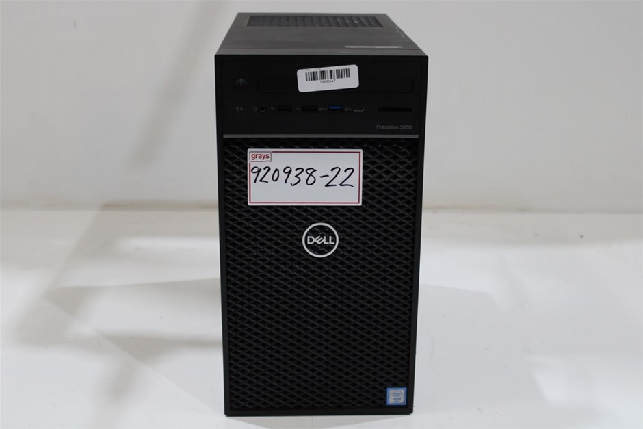 DELL PRECISION 3630 TOWER Auction (0022-9057141) | Grays Australia