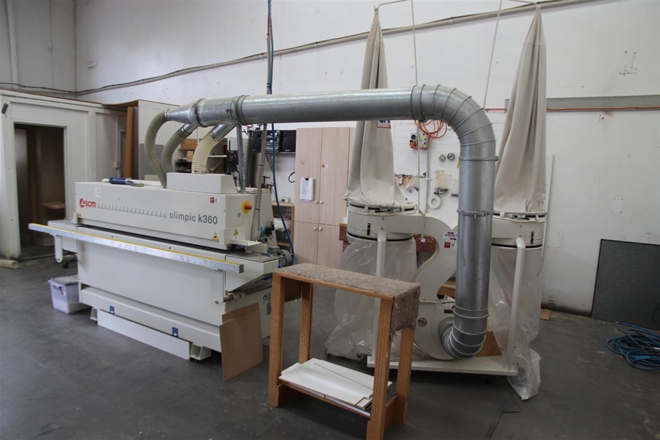 SCM K360 Edge Bander Machine with Accessories Auction (0011-5059119 ...