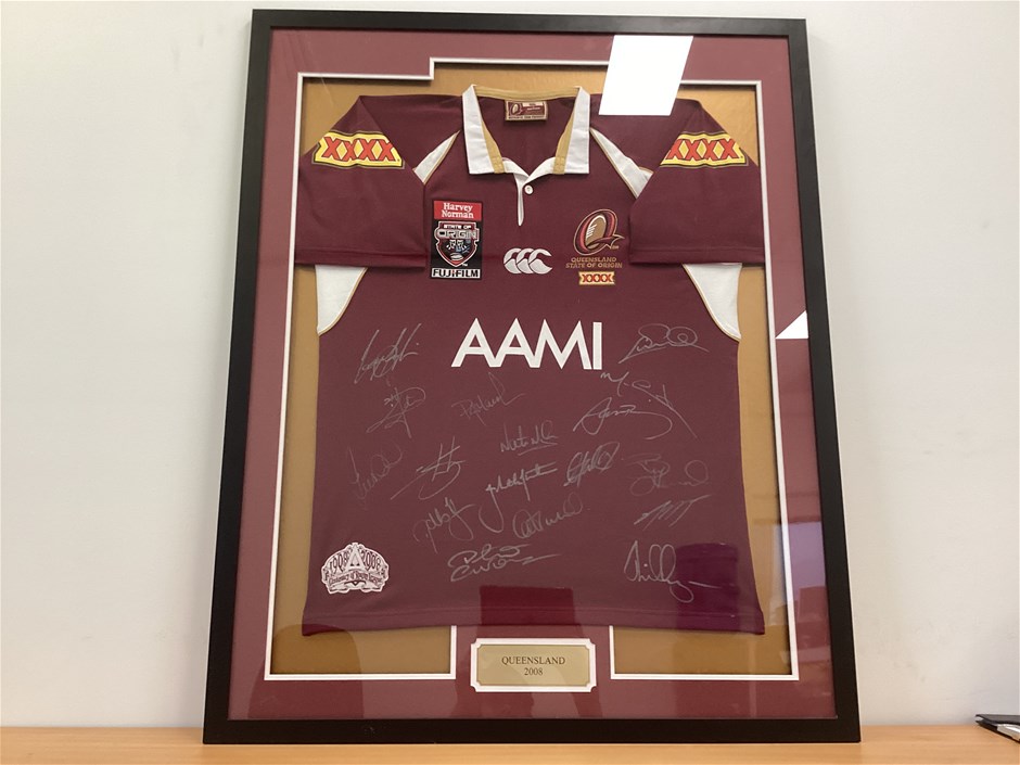 Signed State Of Origin Jersey Auction (0009-7056303) | Grays Australia