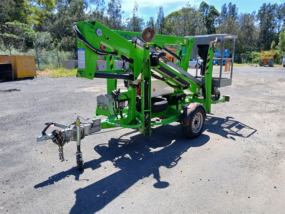 2016 Nifty 120TPE Single Boom Lift Trailer Auction (0026-5059598 ...