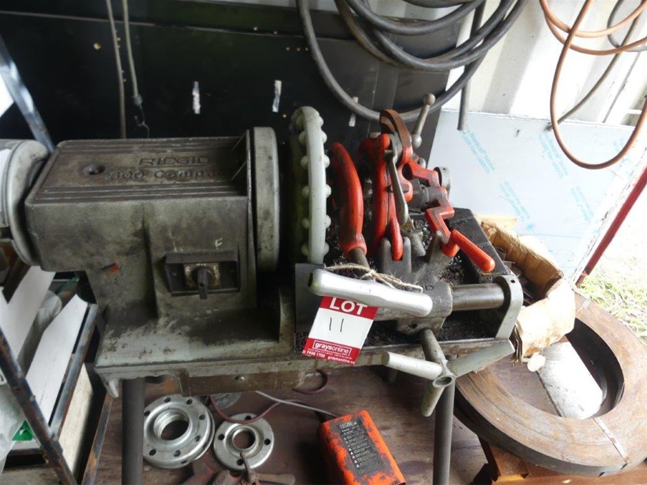 Ridgid 300 Compact Pipe Threading Machine Auction (0011-5059114 ...