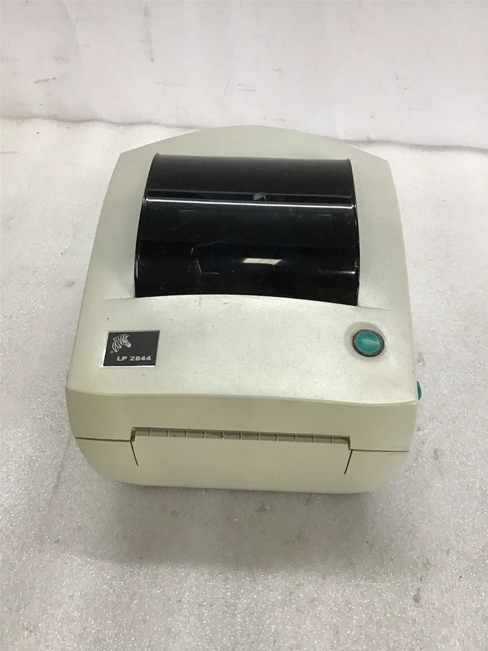 Zebra LP2844 Direct Thermal Label Printer Auction (0022-2565753 ...