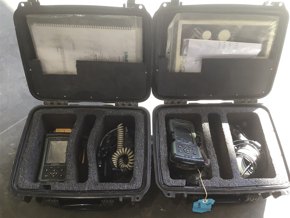 Nomad Trimble Hand Held Units x2 Auction (0019-7056520) | Grays Australia