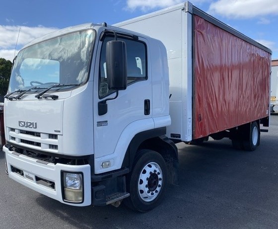 2008 Isuzu FTR 900 Long 4 x 2 Curtainsider Rigid Truck Auction (0005 ...