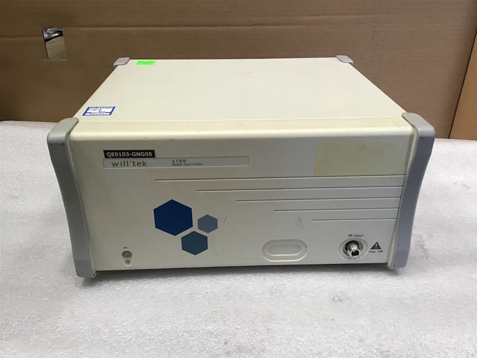 Will tek 3100 Mobile Fault Finder Auction (0017-2565825) | Grays Australia