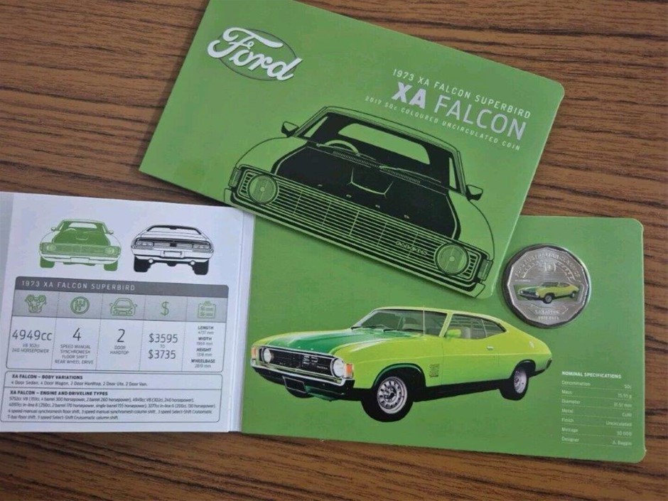2017 Ford XA FALCON 1973 Superbird Australian Classic 50c Auction (0015 ...