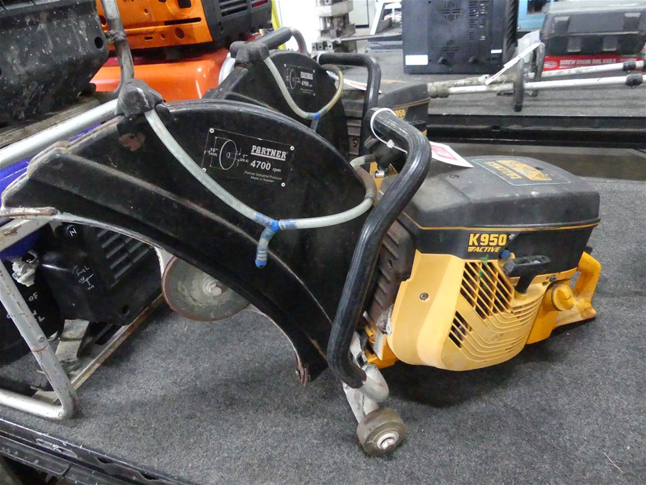 Partner K950 Petrol Powered Cutter Auction (0125-5059215) | Grays Australia