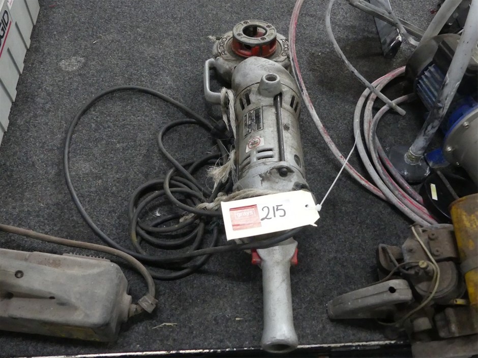 Rigid 700 Hand Held Electric Tapping Machine Auction (0215-5059215 ...