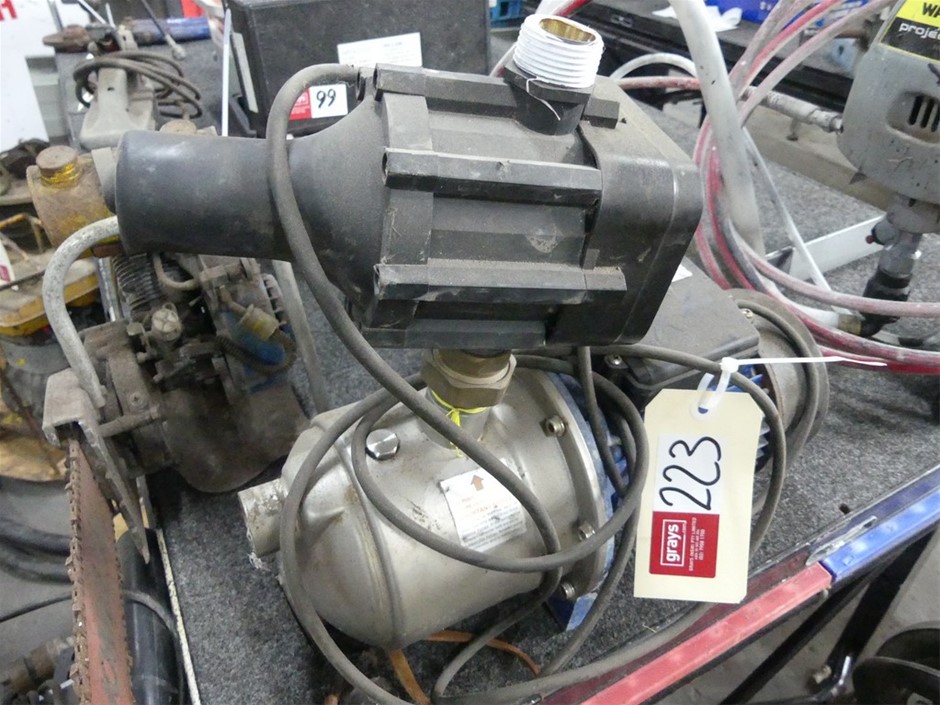 Rain and Town RC070 Water Tank Motor Pump Assembly Auction (0223 ...